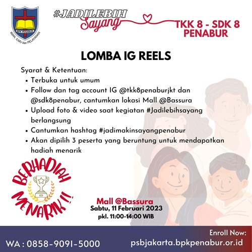 UNJUK BAKAT & LOMBA TKK 8-SDK 8 PENABUR #JadiLebihSayang di MALL @BASSURA UNJUK BAKAT & LOMBA TKK 8-SDK 8 PENABUR #JadiLebihSayang di MALL @BASSURA